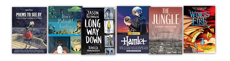 18 Superb Graphic Novel Adaptations for Kids and Teens | School Library ...